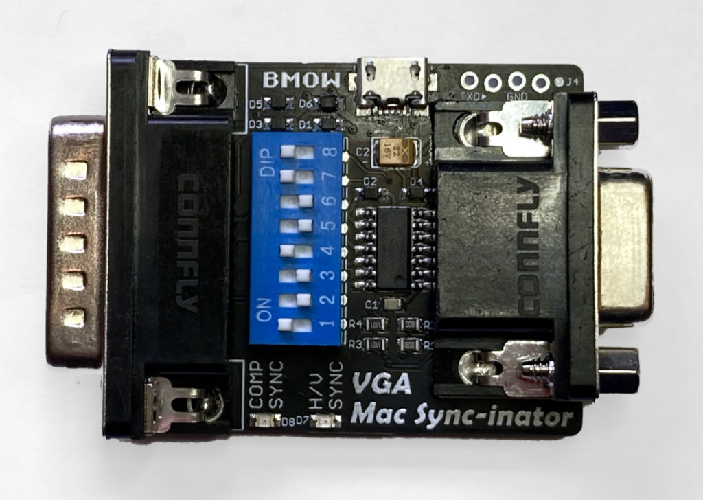 Mac Sync-inator VGA Sync Converter | Big Mess o' Wires